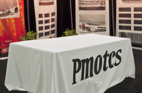 Custom TableclothsMastering Your Trade show table cover Presence.